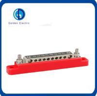 China Terminal Srews M4 8 * 10 Heavy Duty Copper Busbar for Automotive Marine Boat ATV Truck for sale