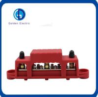 China Brass Bus Bar 1/4 prime prime Post Distribution Block with CE RoHS Certificate for sale