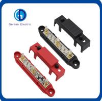 China Brass Bus Bar 1/4 prime prime Post Distribution Block with CE RoHS Certificate for sale