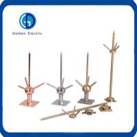 China Low Voltage Tall Tower Copper/Stainless Steel Lightning Arrester for Lightning System for sale