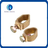 China Brass Earth a Clamp Electric Grounding Earth Conductor Rod Clamps for Different Sizes for sale