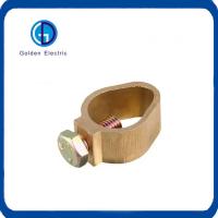 China Brass Earth a Clamp Electric Grounding Earth Conductor Rod Clamps for Different Sizes for sale