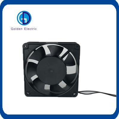 China 120*120*38mm Ball Bearing Industrial Motor Ventilation Exhaust Coil Cooling DC Axial Fan for sale