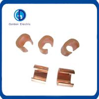 China Lightning Protection and Customization Electrical Cable Earthing Copper C Clamp for sale