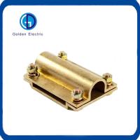 China 95mm2 Brass Copper Tape Clamp Corrosion Resistant For Safety Protection for sale