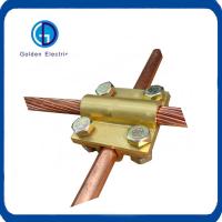 China 95mm2 Brass Copper Tape Clamp Corrosion Resistant For Safety Protection for sale