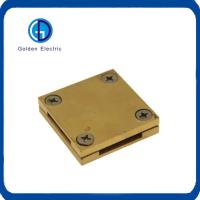 China High Voltage 25mm Copper Square Tape Clamp Customizable Wear Resistant for sale
