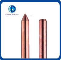 China GB Standard Welded Copper Plating Ground Rod for Underground Protection and Longevity for sale