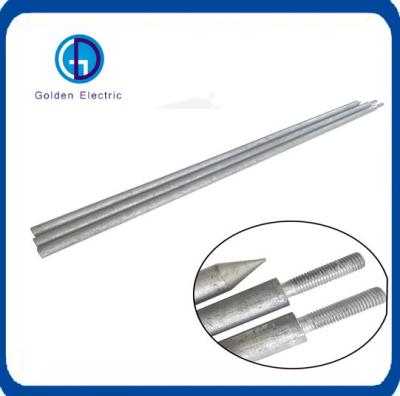 China Earth Protection System Customized Request for Bright Threaded Electrical Ground Rod for sale