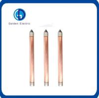 China Different Sizes and Specifications Solid Copper Ground Rods for Chinese Copper Rod for sale