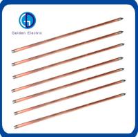 China Different Sizes and Specifications Solid Copper Ground Rods for Chinese Copper Rod for sale