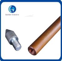 China Different Sizes and Specifications Solid Copper Ground Rods for Chinese Copper Rod for sale