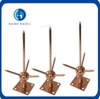 China Parallel Arrester 2022 Copper 21kv Lightening Rod 22kv Lightning Grounding System for sale