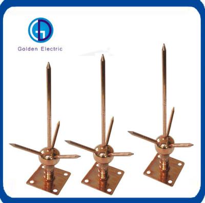 China Parallel Arrester 2022 Copper 21kv Lightening Rod 22kv Lightning Grounding System for sale