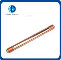 China Tensile Strength 580n/mm2 Copper Bonded Steel Earth Rod for Electrical Equipment Supplies for sale
