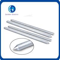China ISO Standard Welded Q235 Steel Core Galvanized Ground Rod for Industrial Applications for sale