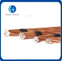 China Solid Conductor Copper Clad Steel Grounding Cable in Different Sizes and Specifications for sale