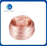 China ISO9001 Certified Copper Braid for Industrial Ground Flexible Tinned Flat Braid for sale