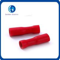 China Fully Insulated Brass Female Lug Terminals with CE Certification Red Blue Yellow for sale