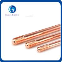 China Welded Technique 25-75mm2 Portable Grounding Rod with Earth Clamp and Earth Wire for sale
