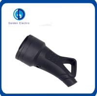 China 16A Industrial Rubber CE Schuko Plug Best Seller for Black and Rated Voltage 110-250V for sale