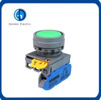 China 22mm IP65 10A 1no Emergency Stop Button Green Plastic Fxby6 Self Recovery for sale