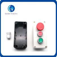 China Yueqing Bx3 Plastic Push Button Switch Box 22mm For Machinery Emergency Stop for sale