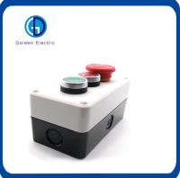 China Yueqing Bx3 Plastic Push Button Switch Box 22mm For Machinery Emergency Stop for sale