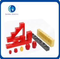 China Red Low Voltage Busbar Standoff Insulators SMC With Customizable Sizes for sale