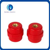 China Red Low Voltage Busbar Standoff Insulators SMC With Customizable Sizes for sale