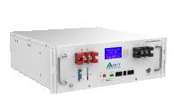 China RPT 51.2V 100Ah LiFePO4 Rack Battery with 6000 Cycles Smart BMS and 19-inch Rack Design for Solar Backup for sale