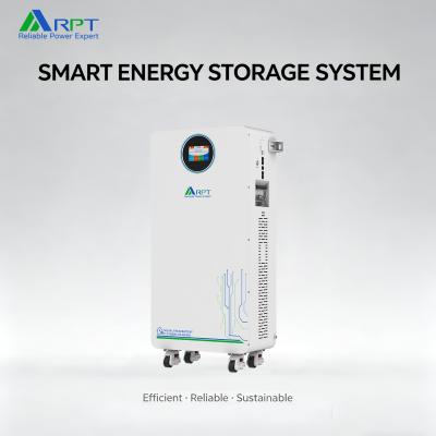 China Wheel-Mounted 51.2V 300Ah Residential ESS LiFePO4 Battery with 15.36kWh for Home Energy Storage for sale