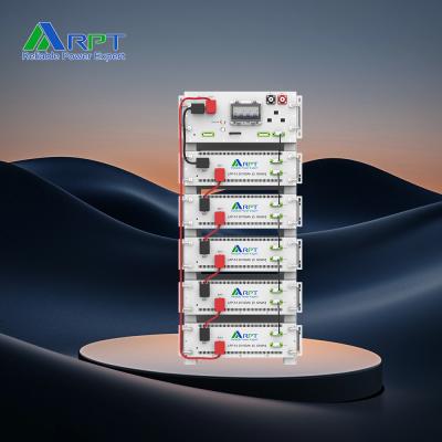 China High-Voltage 51.2V 100Ah LiFePO4 Battery System for Commercial Energy Storage (20kWh-60kWh, 204.8V-614.4V) for sale