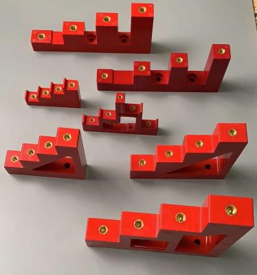 China Low Voltage Bus Bar DMC Trapezoid Insulators with Low Voltage Power Panel for sale