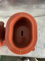China 24kv Casting Resin Switch Cabinet Through Wall Bushing For 40X10 Copper Bus-Bar for sale
