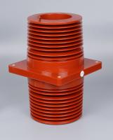 China 40.5kv Casting Resin Wall Bushing Insulation With Shiled Net Cross Double Copper Bus-Bar In SwitchgearBusbar Holes for sale