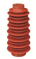 China 140X380mm Epoxy Resin Support Capacitor Insulators , Electrical Post Insulators for sale