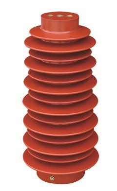 China 140X380mm Epoxy Resin Support Capacitor Insulators , Electrical Post Insulators for sale