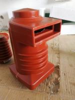 China Red Color 630A 11kV Epoxy Resin Cast Insulators , Spout Insulating Contact Box for sale