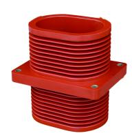 China Industrial Epoxy Resin Bushing Wall Piercing Sleeve Insulator 130X210X240mm for sale