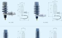 China Industrial 9kV Lightning Surge Protector , Lightning Arrester Used In Substation for sale