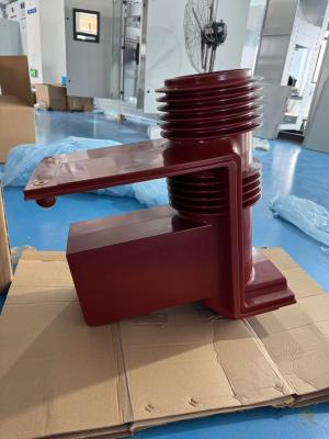 China 36kV 630A-1250A Casting Resin VT Spout Bushing Contactor Box With Shiled Net For Switchgear for sale