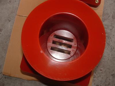 China 36kv Epoxy Resin Through Wall Bushing Insulation Protect Copper Busbar In Switchgear For Three Holes for sale