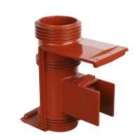 China 660mm 36kV high voltage switchgear parts Shielded Epoxy Resin Insulator Contact Box With Slope for sale