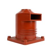 China Red Color Switchgear Epoxy Resin Cast Bushing Heat Resistance 4000A 10kV for sale