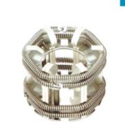 China 12 Pins Copper Electrical Contacts , 630A Silver Moving Tulip Contacts For VCB for sale