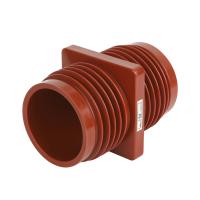 China 11kv Epoxy Resin Wall Bushing Cross Single Copper Busbar in Switchgear for sale