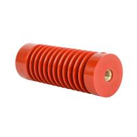 China Epoxy Resin Medium-Voltage 75X190 24kV Support Capacitor Insulator with 80pF for sale