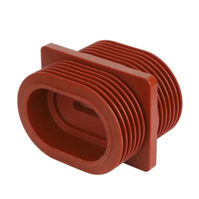 China 630A-4000A 24kV Epoxy Resin Busbar Wall Through Bushing for sale