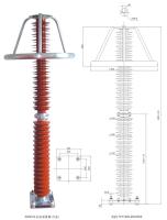 China 630A 35KV Station Type Zinc Oxide Lightning Arrester for sale